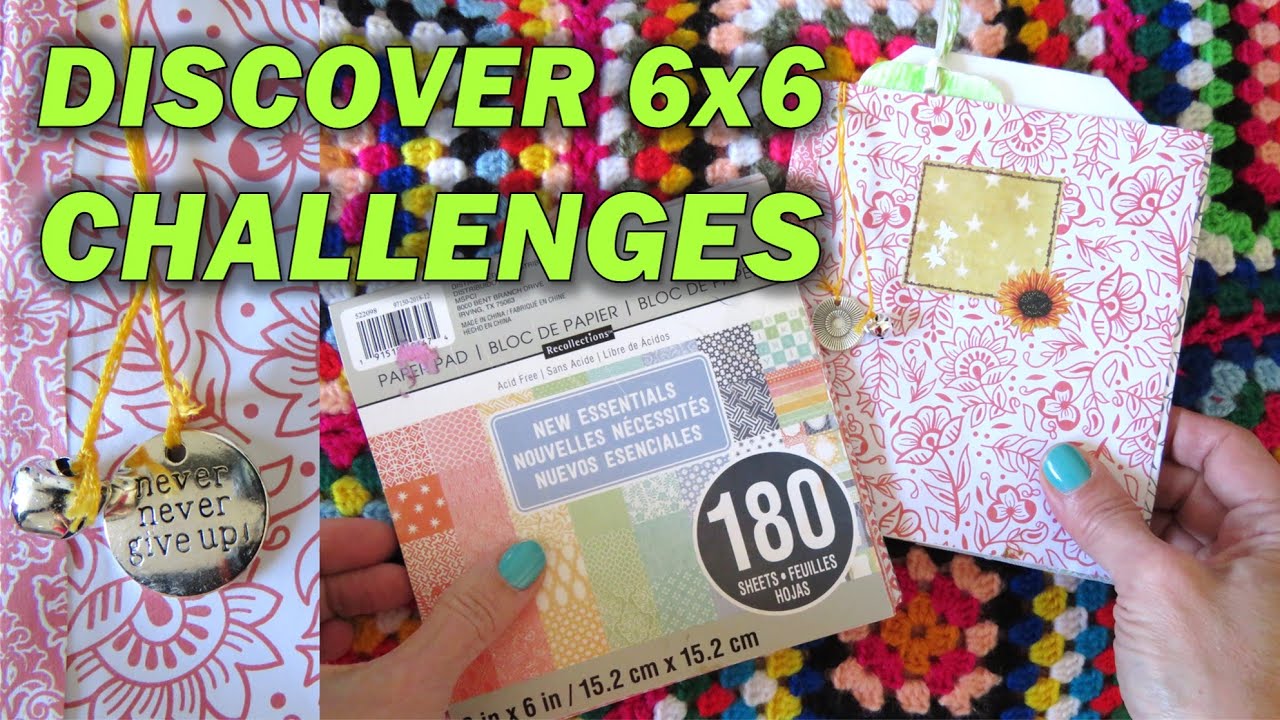 Flip through a 6x6 JOURNAL using BOOKLET PAGES to make a lot of ...