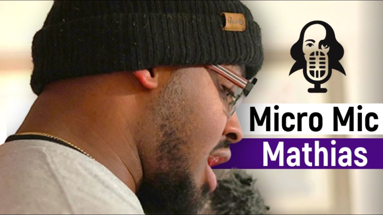 Micro Mic Poetry Reading: Mathias On Anime & Religion - YouTube