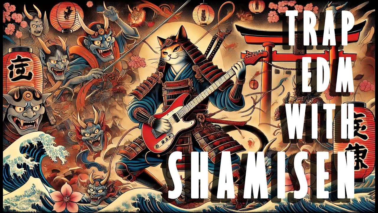 Shamisen (三味線) 🎶 X Trap & EDM: Samurai Guitar Fury in the Realm of Oni ...