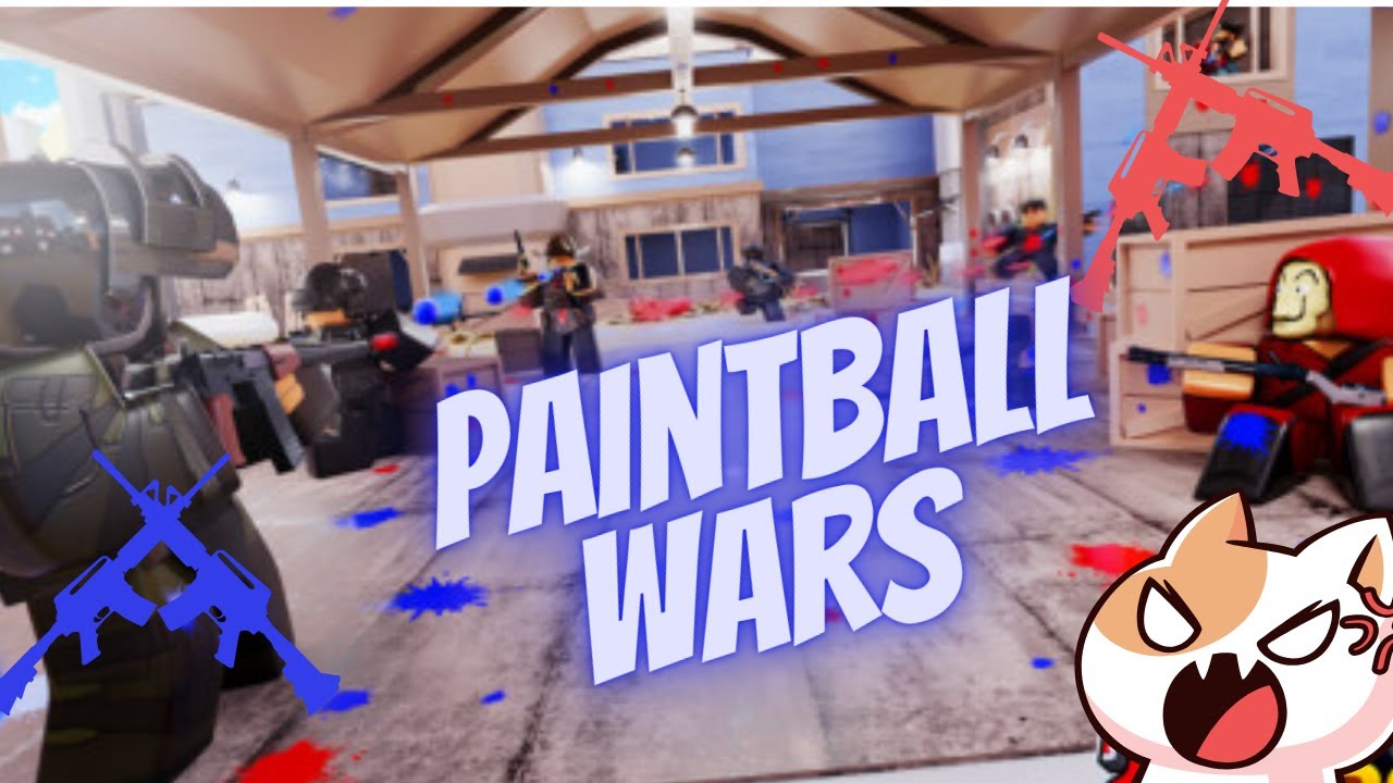 paintball wars 🔫😎 - YouTube