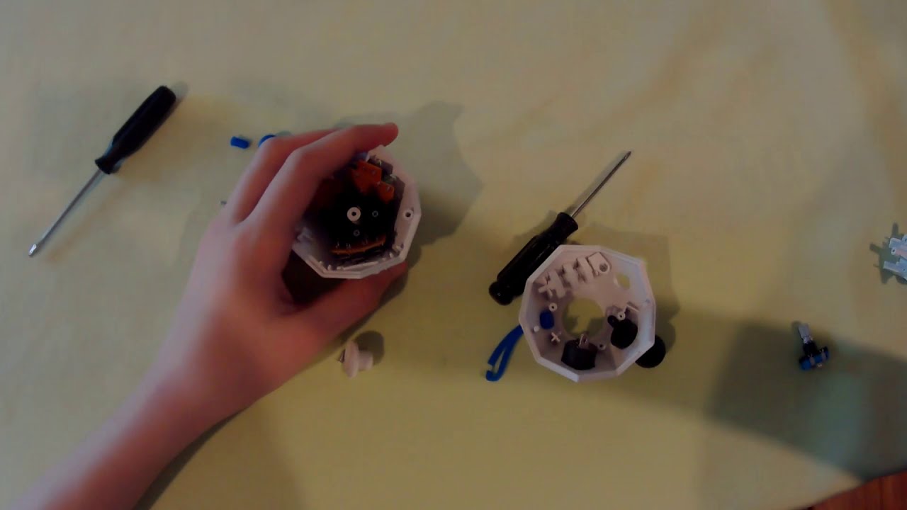 Taking apart my 12-Sided Fidget Cube - YouTube