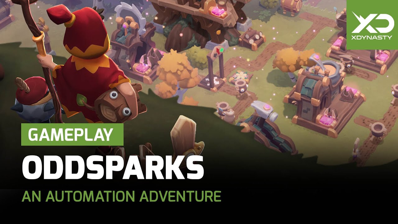 Oddsparks: An Automation Adventure | Gameplay aus der Demo - YouTube