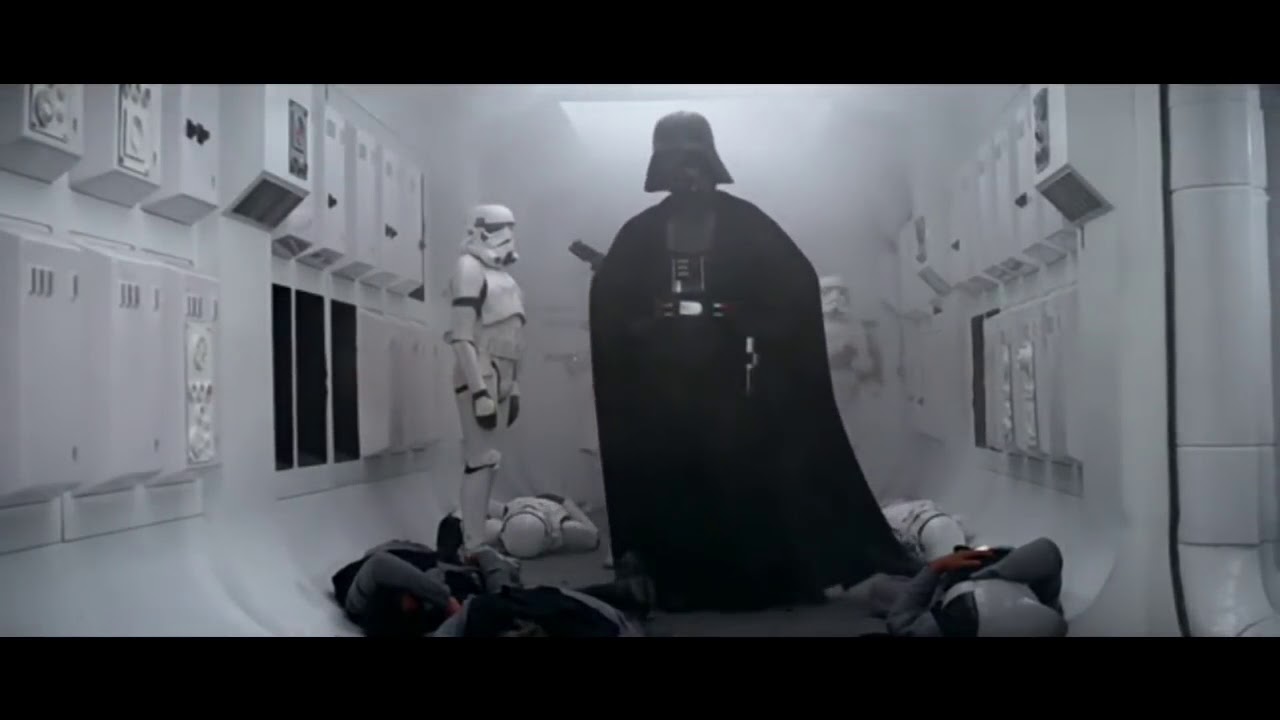 Star Wars - A New Hope...Pay special attention to the silver patch ...