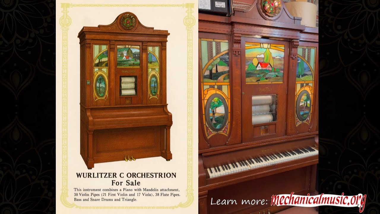 Wurlitzer C Orchestrion From the Famous Paul Eakins Collection For Sale ...