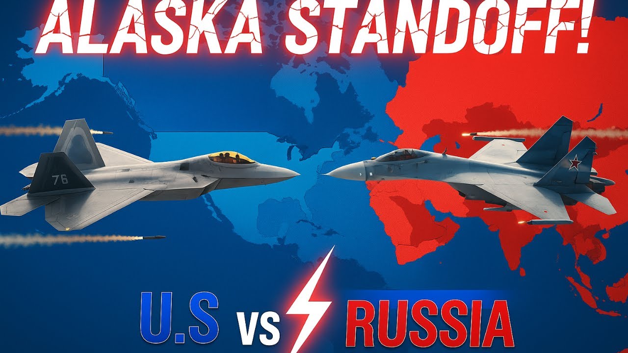 High Tension! U.S. Fighter Jets Block Russian Warplanes Over Alaska ...