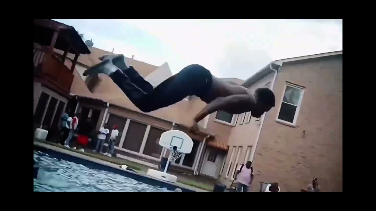 Jump in the pool meme - YouTube