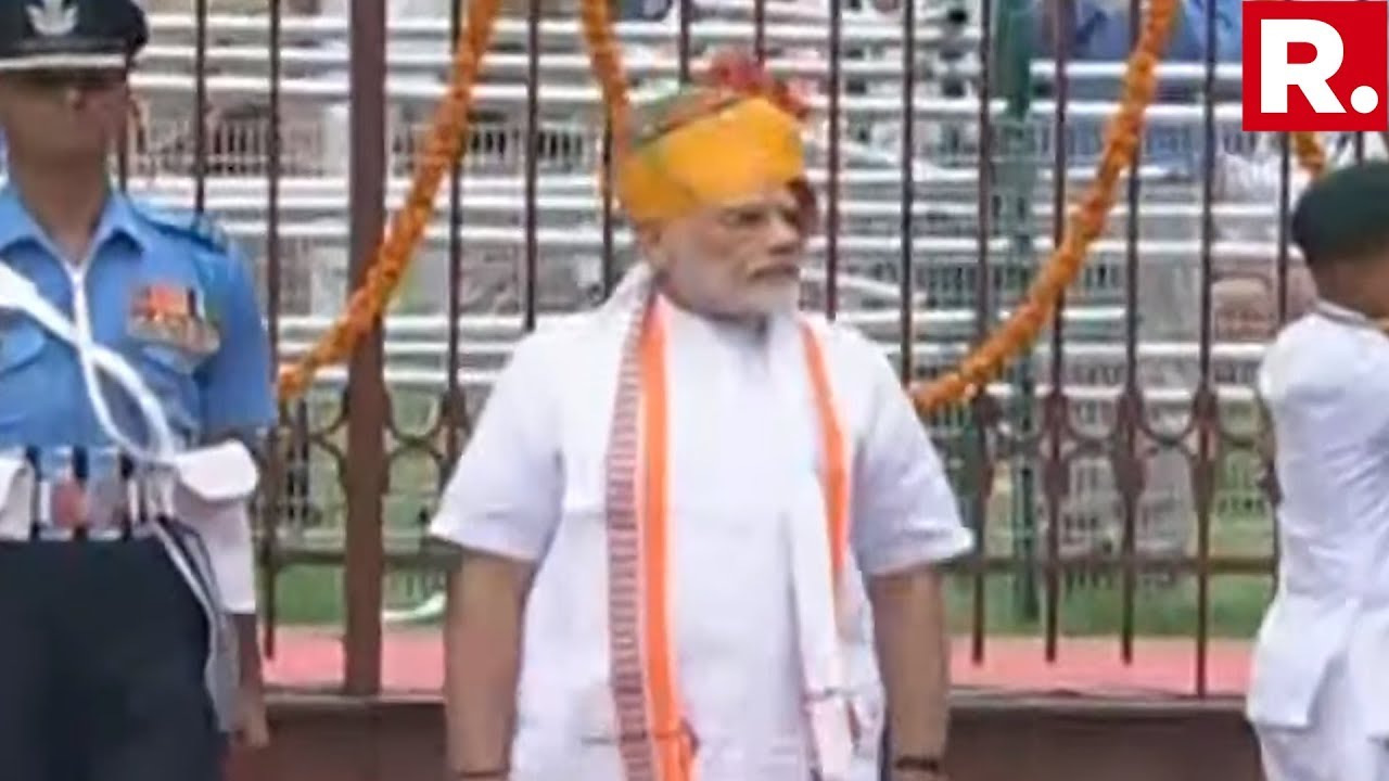 PM Narendra Modi Arrives At The Red Fort, To Address The Nation | # ...