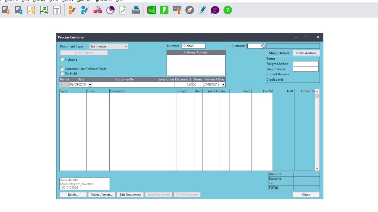 How to set up your Pastel to quickly capture YOCO transactions - YouTube