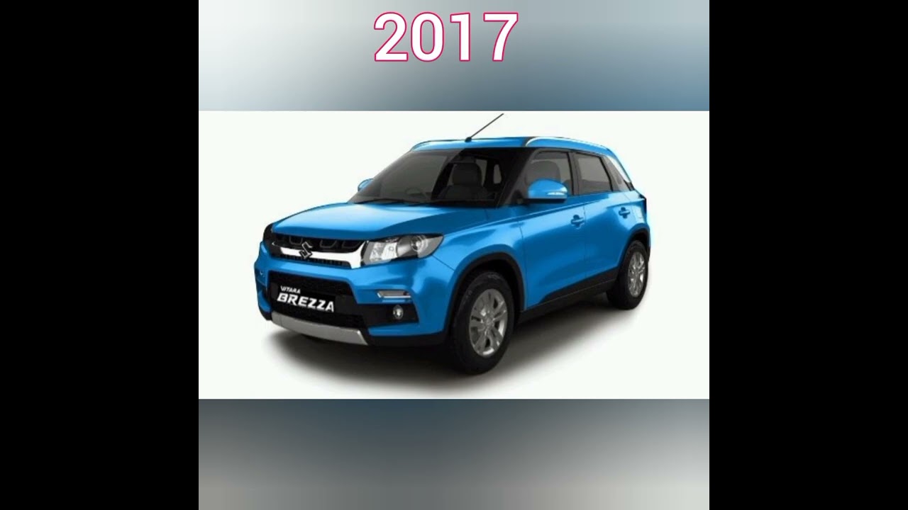 evolution of brezza 2015 ~2022 - YouTube