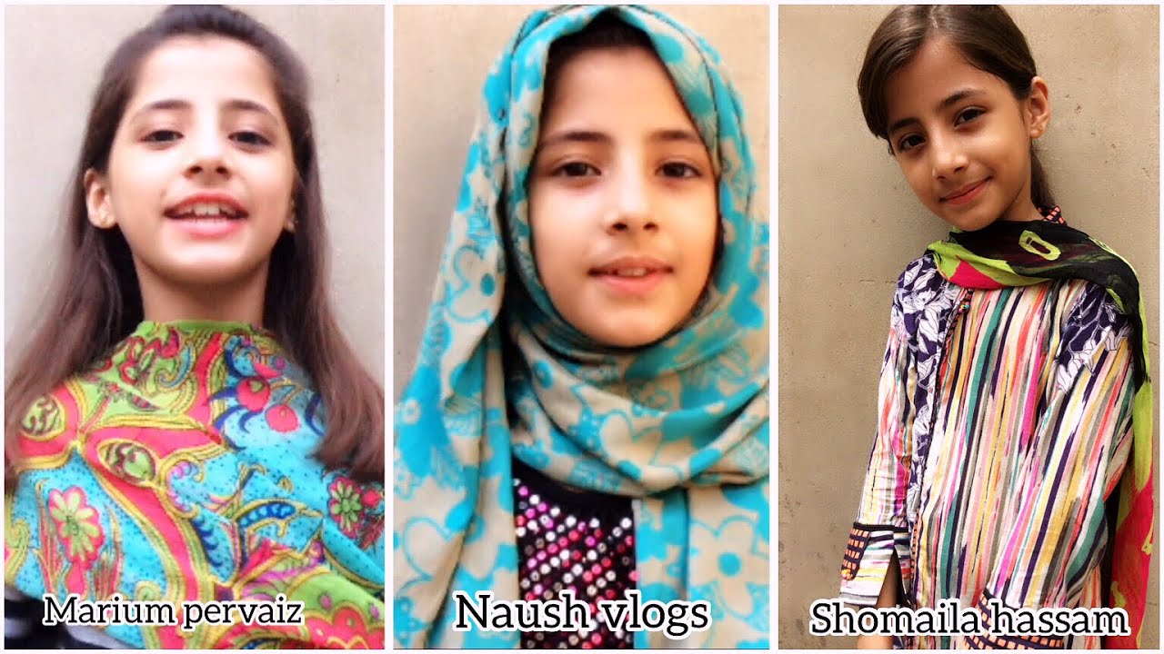 Acting of my favourite youtubers ! Marium pervaiz , Naush vlogs ...
