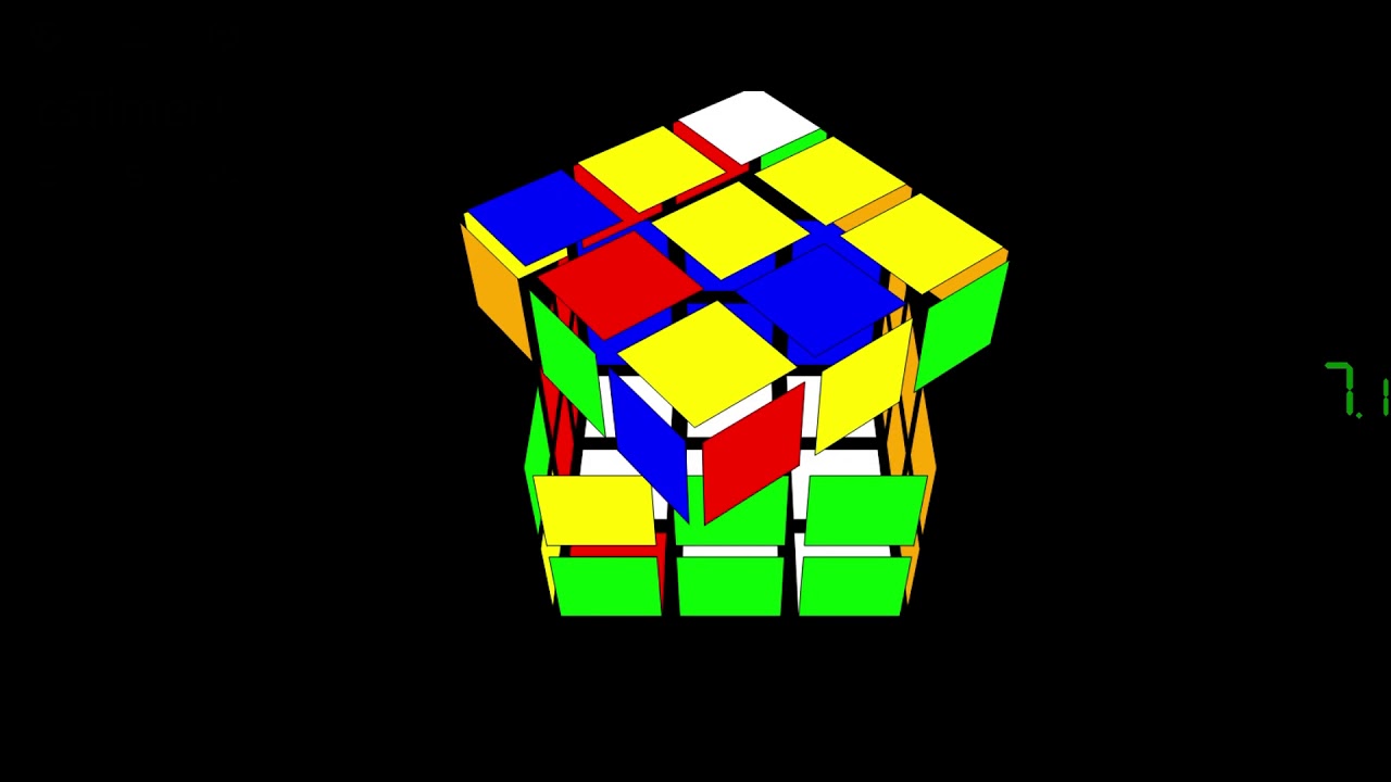 3x3 Virtual Cube PB from 20 to 11 Ruimin Yan - YouTube