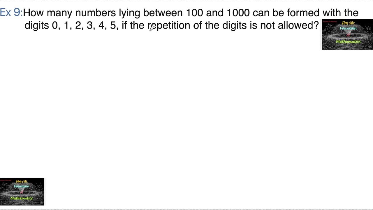 How many numbers lying between 100 and 1000 can be formed with digits 0,1,2,3,4,5, if no ...