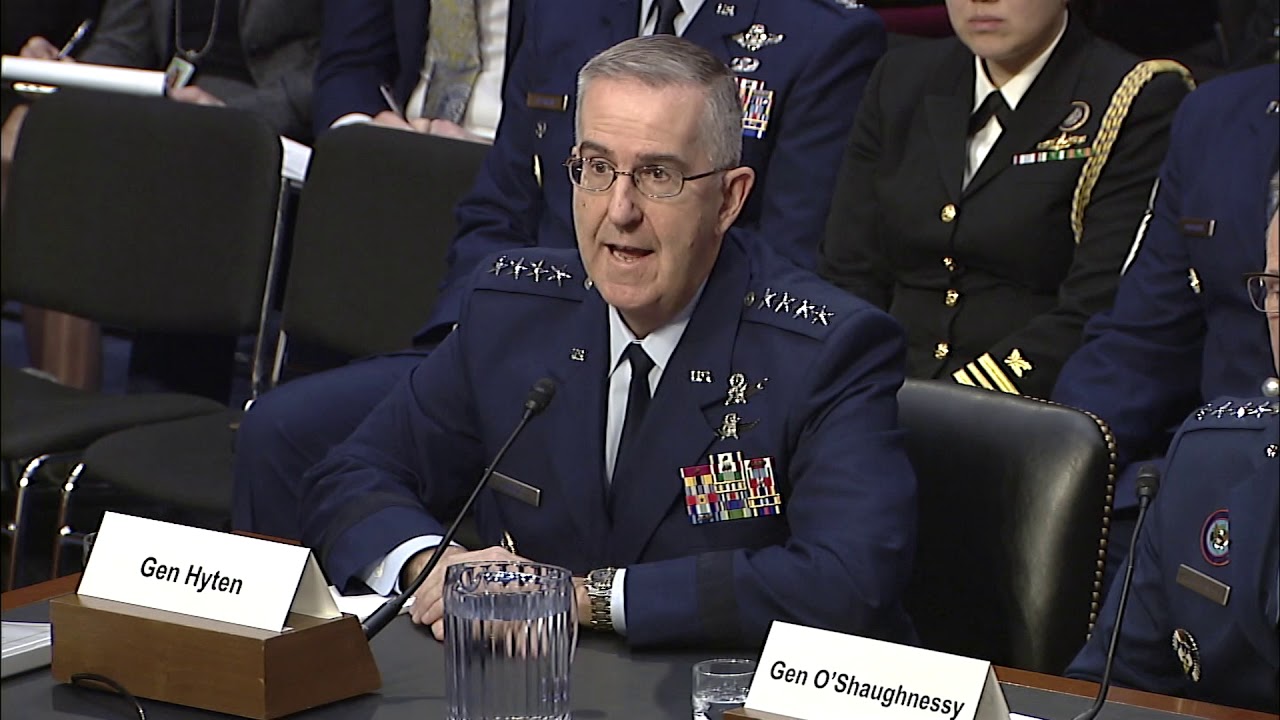 Senator Fischer Questions General Hyten in SASC Hearing - YouTube