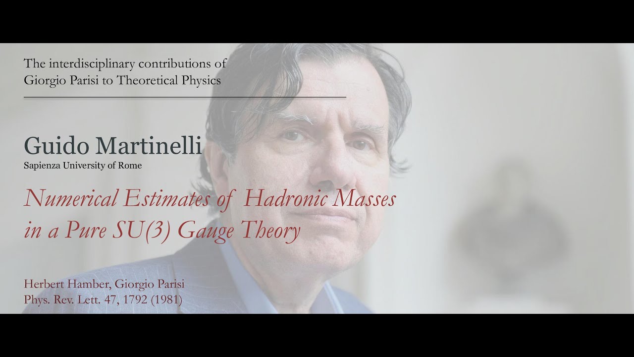 Guido Martinelli - The golden ratio: from quenched spectroscopy to ...