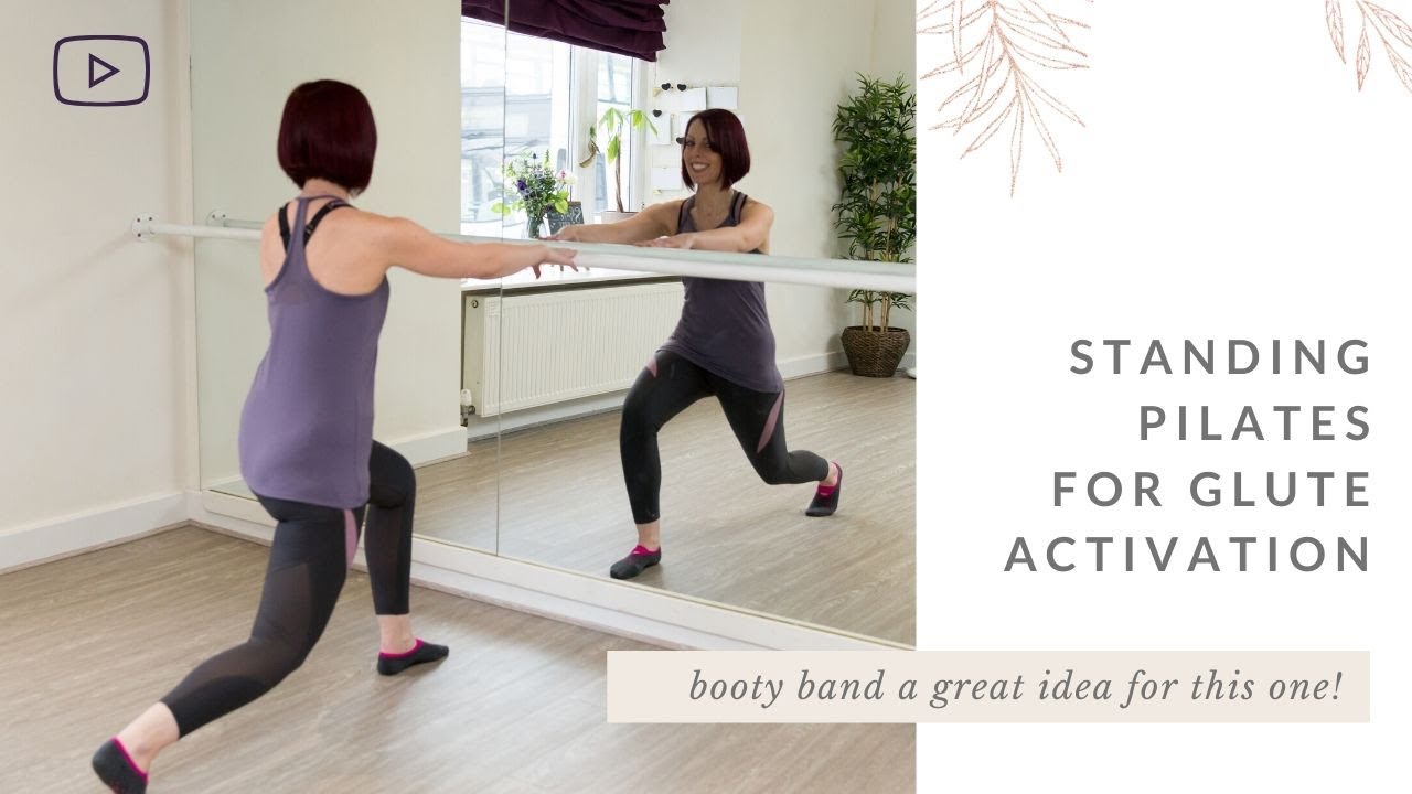 Standing Pilates For Glute & Core Activation! - YouTube