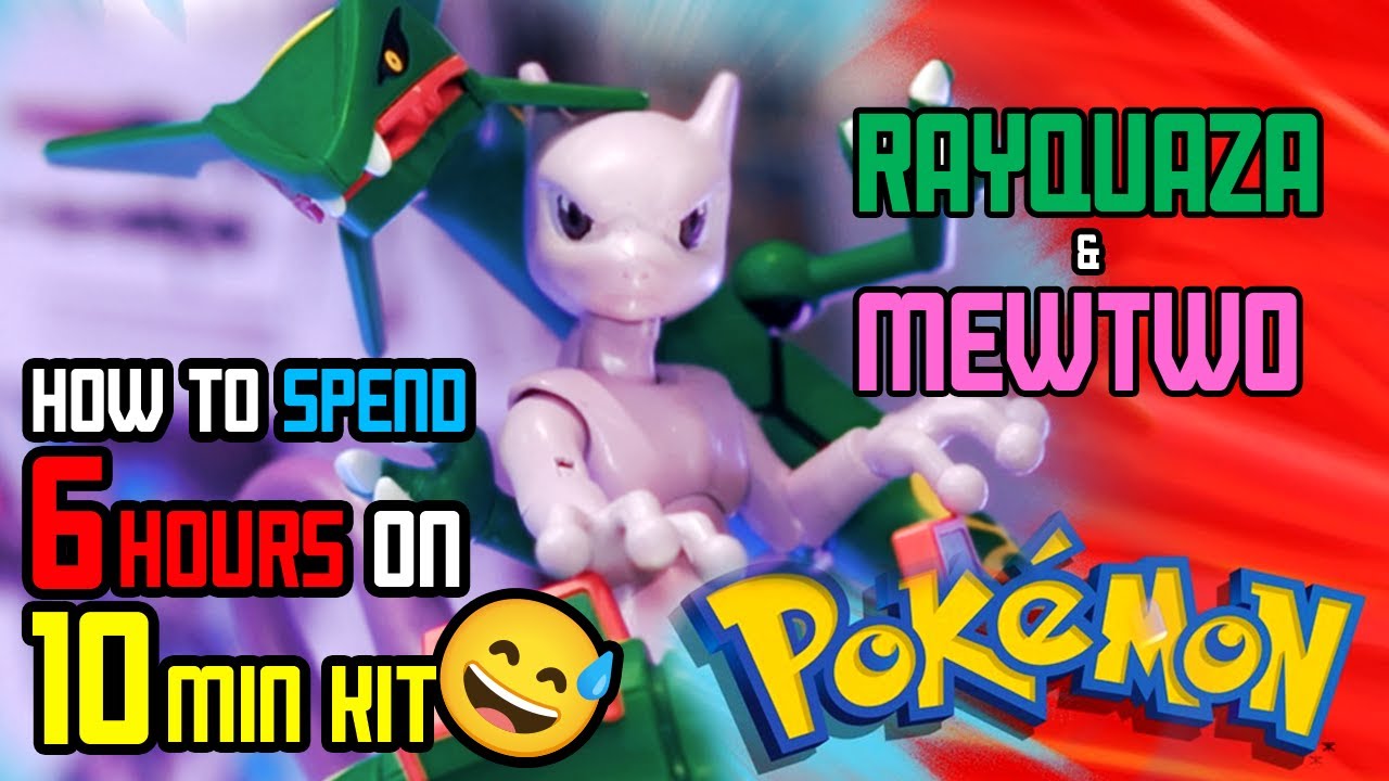 How to Spend 6 Hours on 10 Min Kit - Pokemon - Seamless Gunpla Tutorial ...