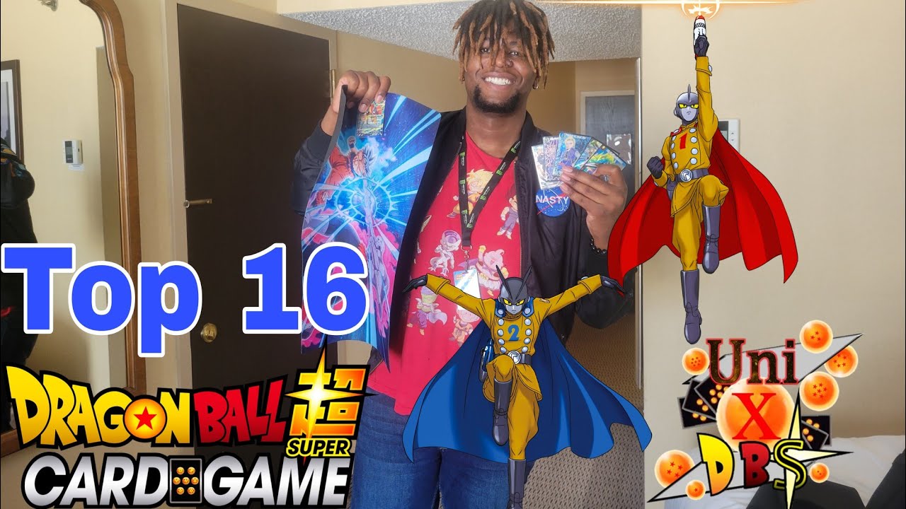 We Did It! Regional Top 16, 9th Place Gamma Deck Profile! Dragon Ball ...