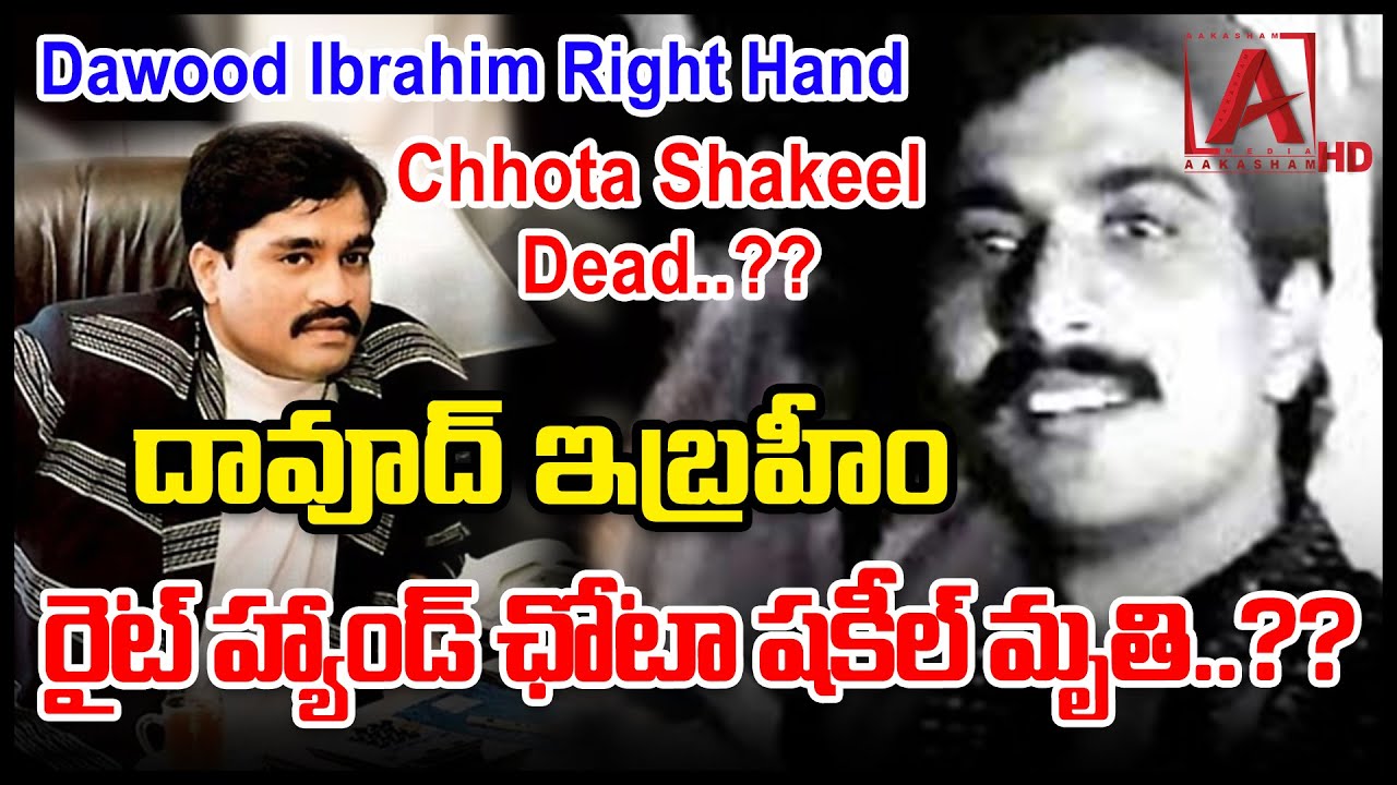 DAWOOD IBRAHIM RIGHT HAND CHHOTA SHAKEEL DEAD..?? | AAKASHAMHDNEWS ...