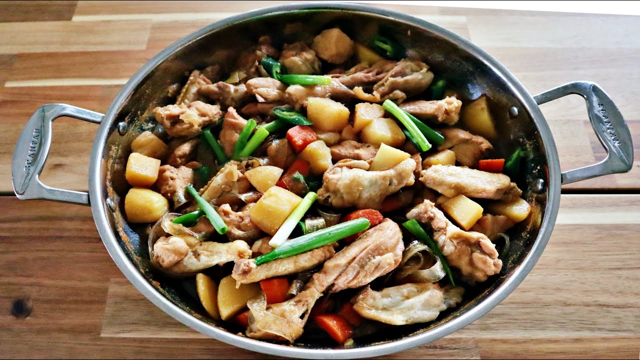 Jjimdak (찜닭): Korean Braised Chicken | Korean Jjimdak Recipe | Jjimdak ...