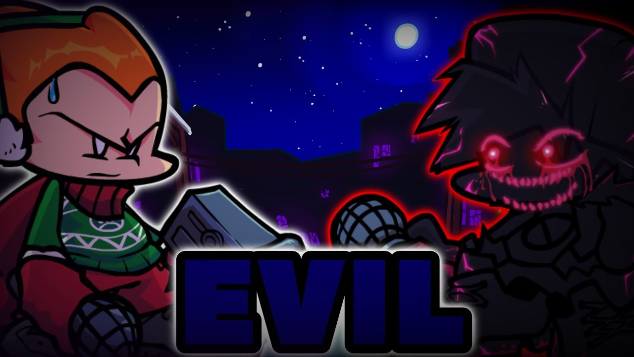FNF' Corruption Mod: Pico vs Evil BF Christmas Battle - YouTube