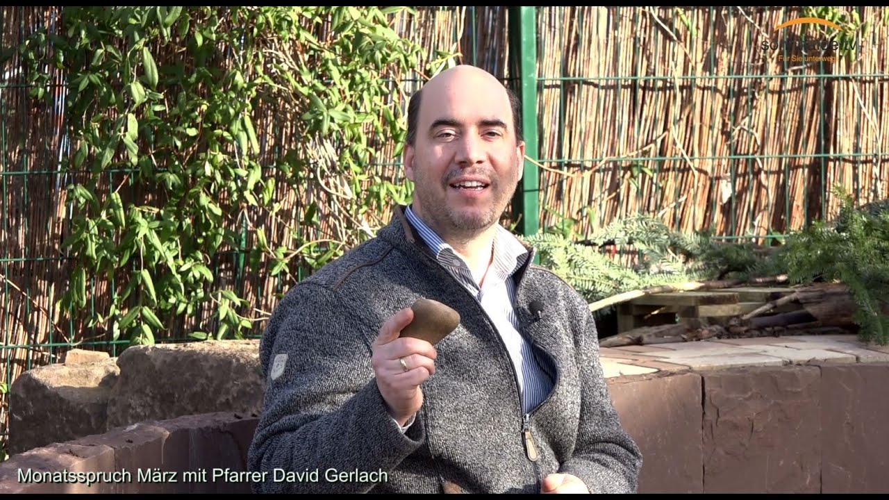 Monatslosung März 2021 mit Pfarrer David Gerlach - YouTube