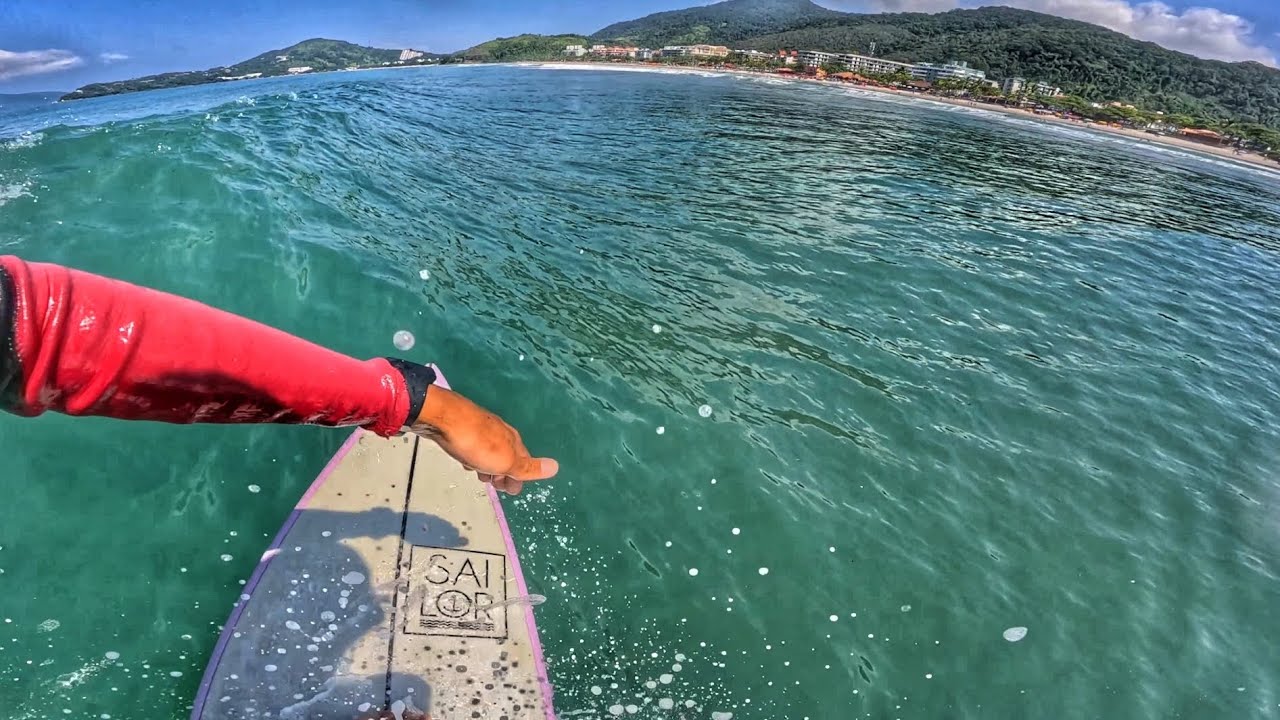 DIA PERFEITO DE SURF NA PRAIA GRANDE | Surf Pov - YouTube