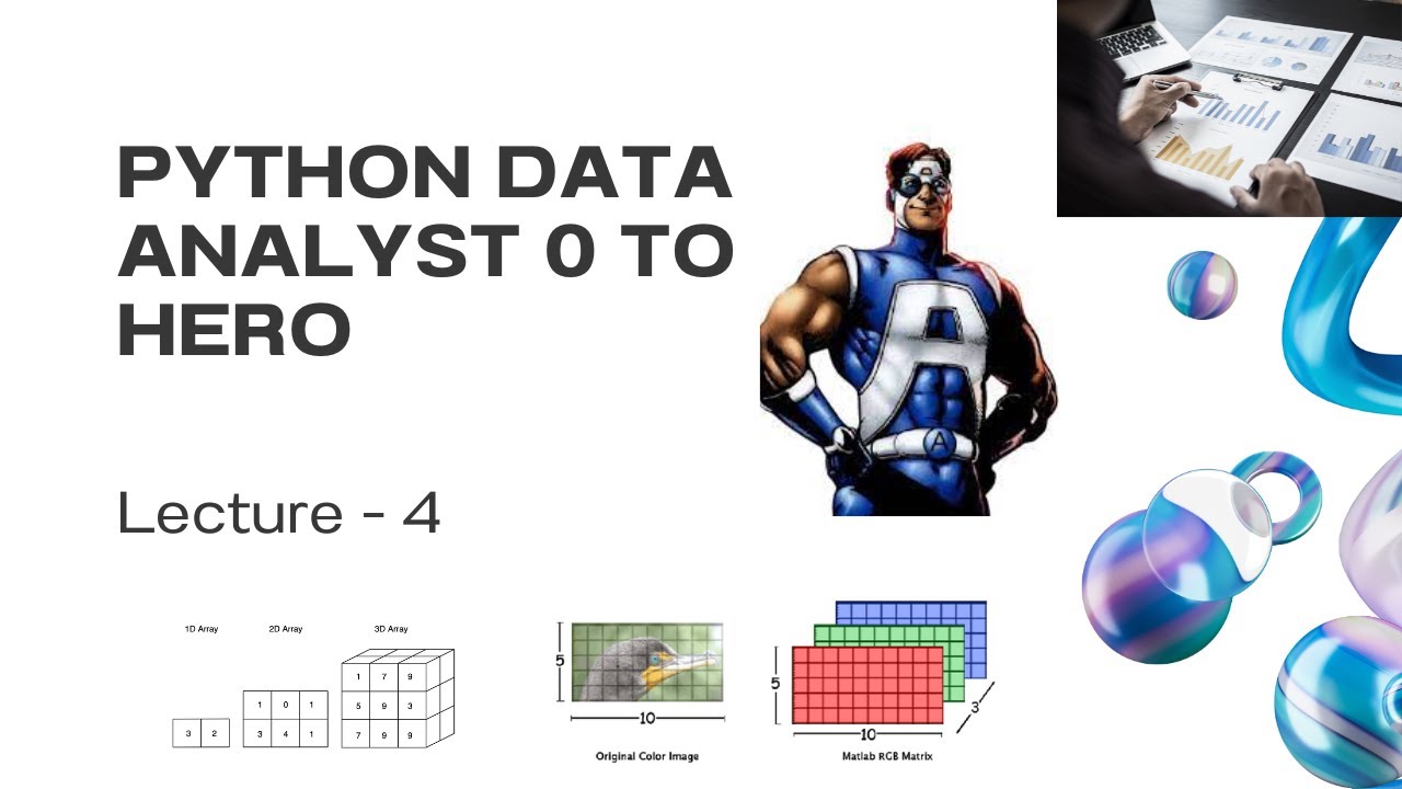 Lecture 4 | Data analyst 0 to hero course | Strings & Lists | in Hindi ...