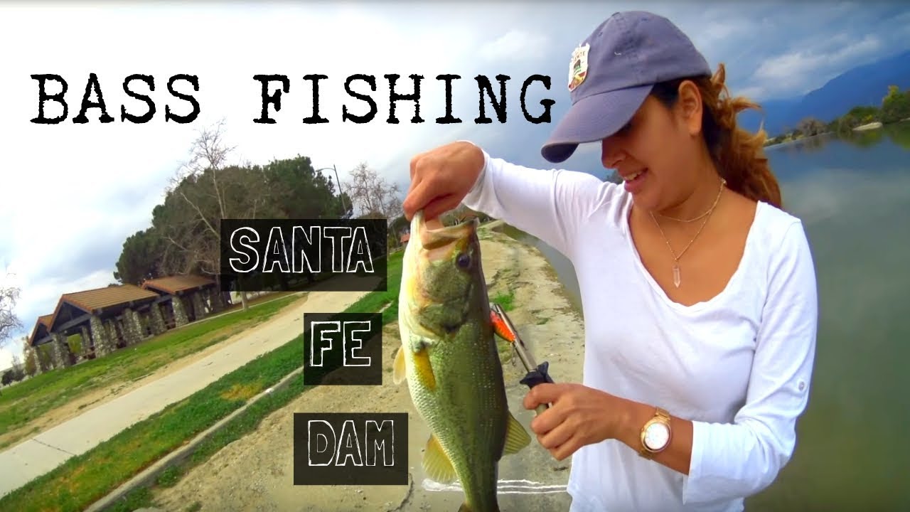 Santa Fe Dam Bass Fishing (We Follow Rivers) - YouTube