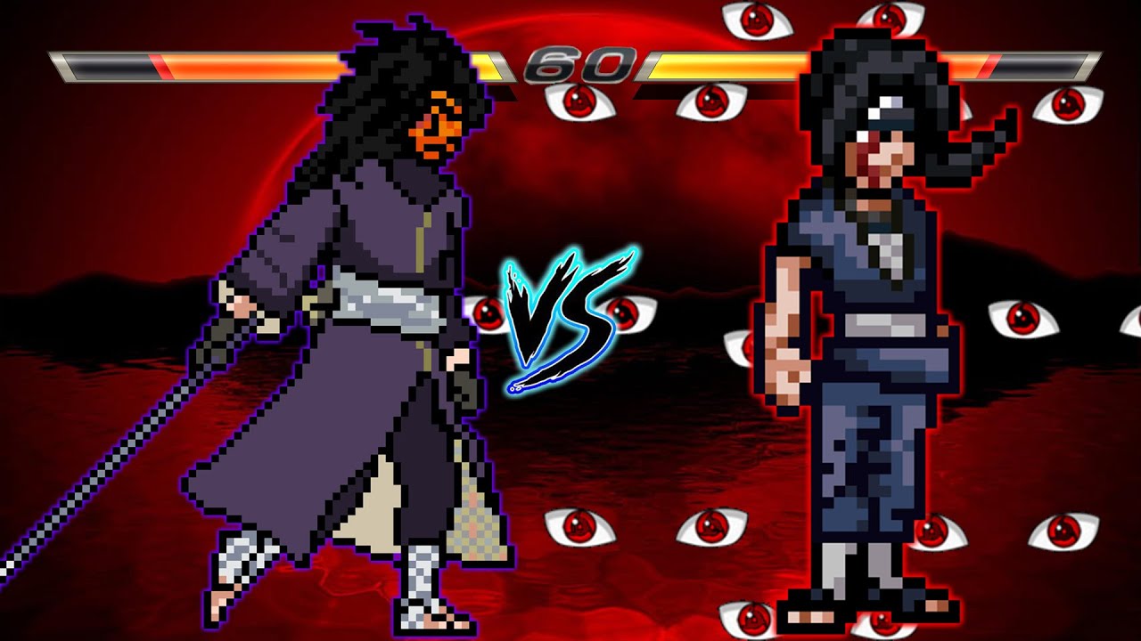 🔴OBITO BLOOD NIGHT VS ITACHI JUS IN JUMP FORCE MUGEN - YouTube