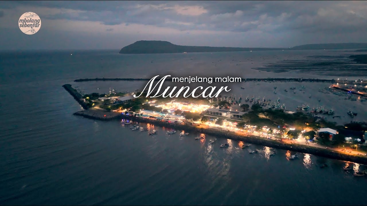 Pelabuhan Muncar Menjelang Malam | 4K Aerial Video - YouTube