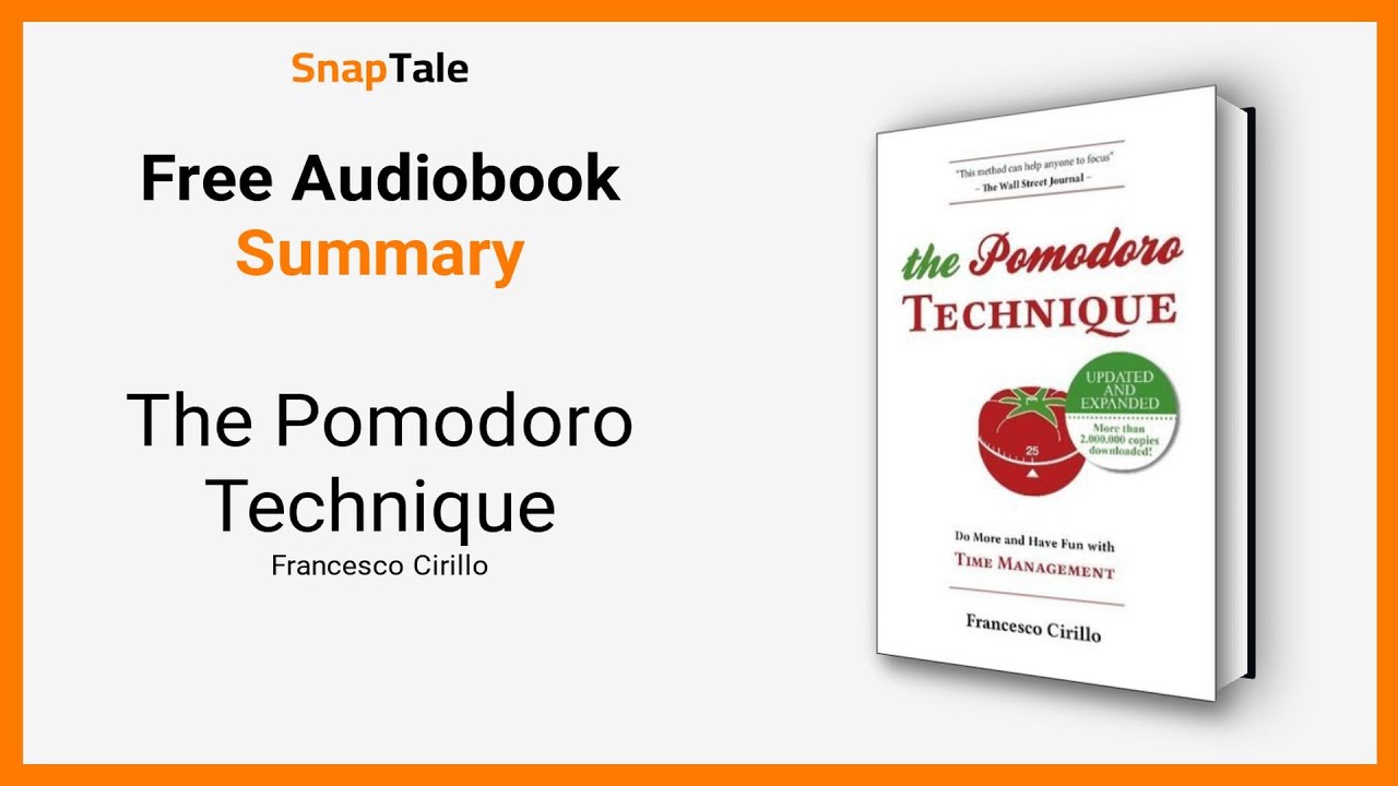 The Pomodoro Technique by Francesco Cirillo: 7 Minute Summary - YouTube