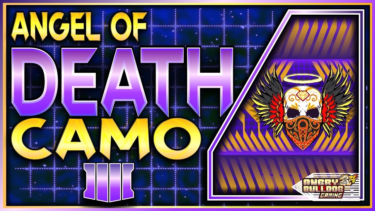 COD-BO4 ANGEL OF DEATH CAMO TUTORIAL │PAINTJOBS│ 1080P - YouTube