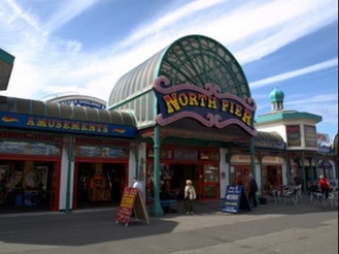 Blackpool North Pier Amusement Arcade full walk through - YouTube