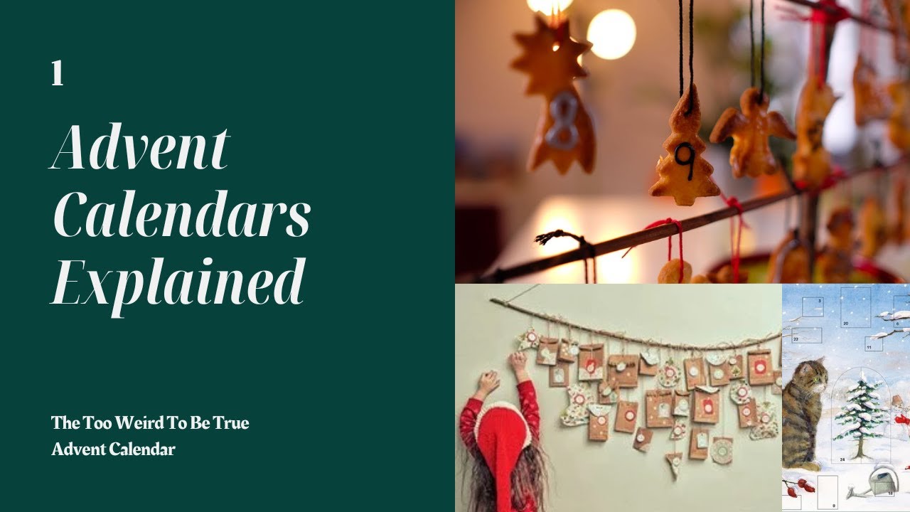 Advent Day 1: What are Advent Calendars? - YouTube