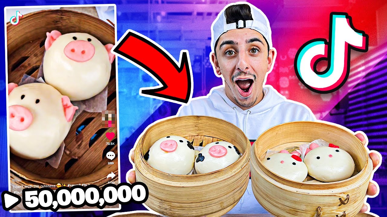 Eating at the MOST VIRAL TikTok Restaurants in my City! - YouTube