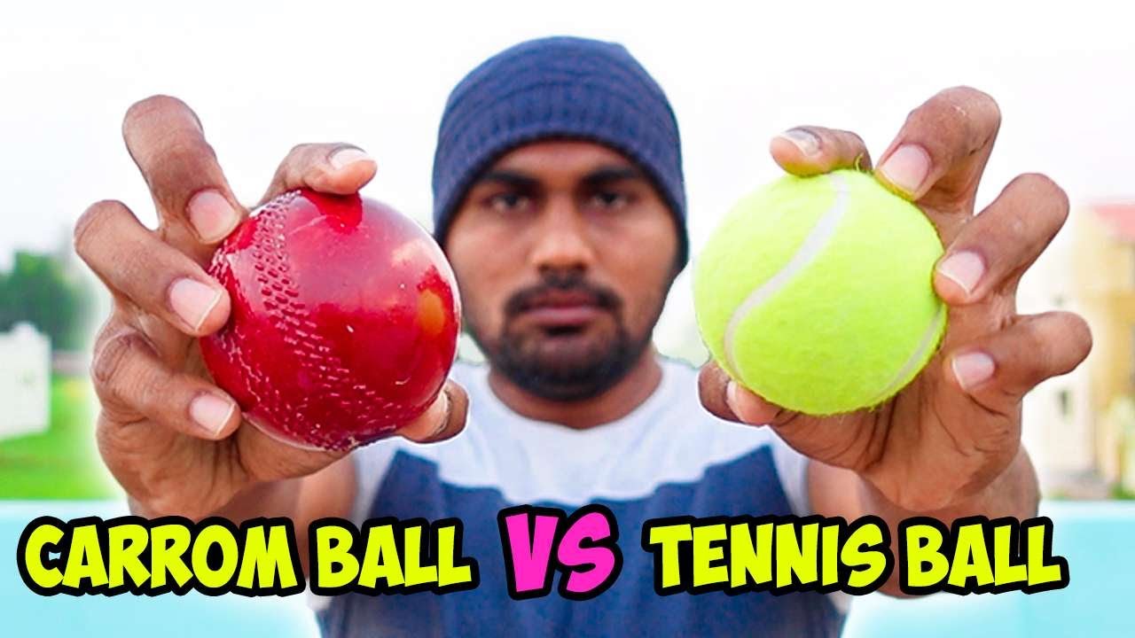 Which Ball Fall First? Tennis Ball Or Carrom Ball? - YouTube