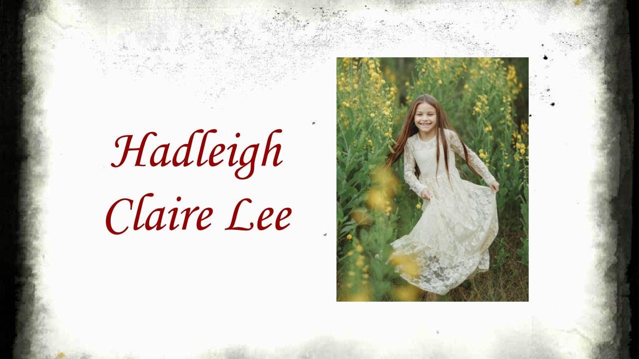Hadleigh Claire Lee Funeral Service - YouTube