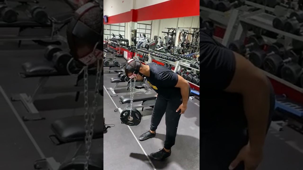 Pencil NECK Days Say Bye Bye!!! Neck Harness RDL's - YouTube