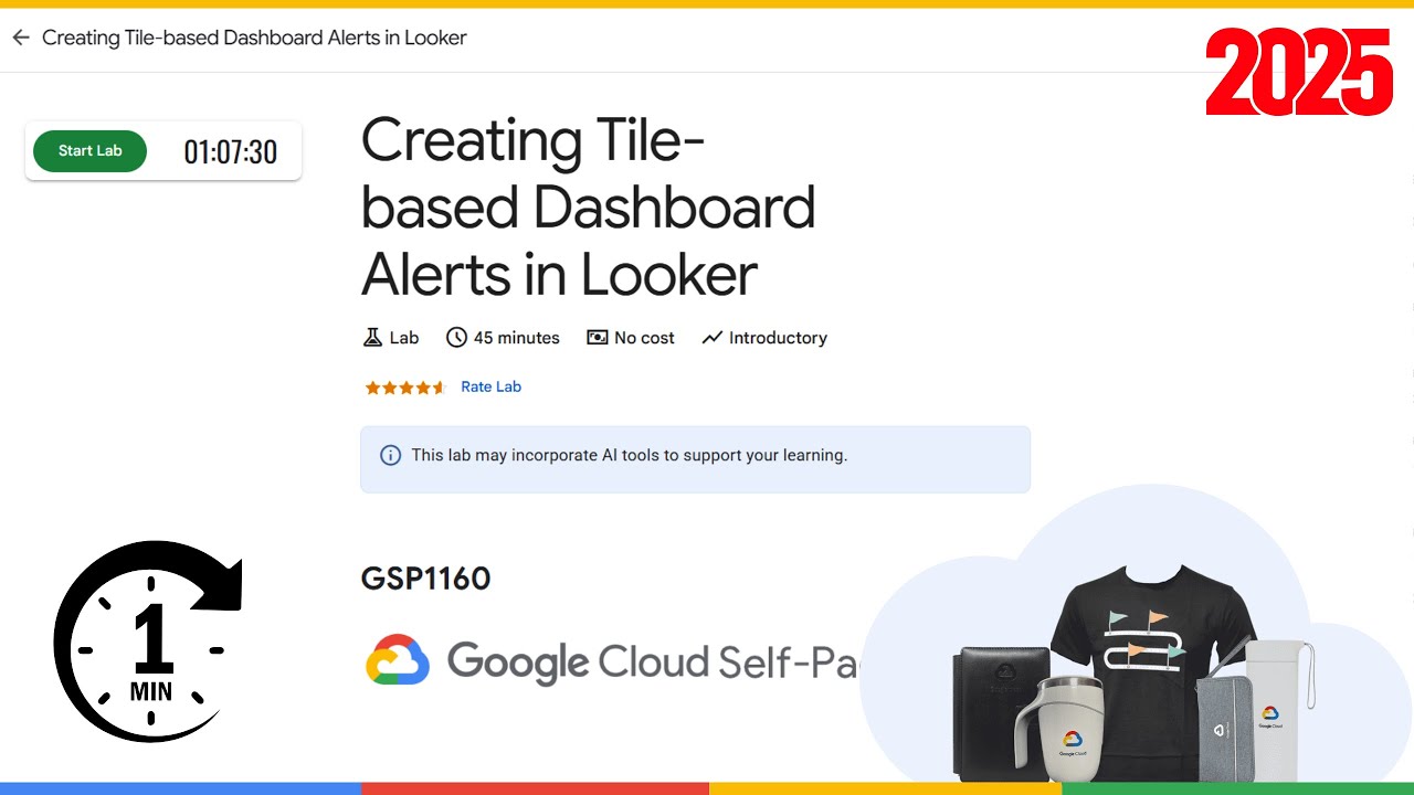 Creating Tile based Dashboard Alerts in Looker | GSP1160 - YouTube