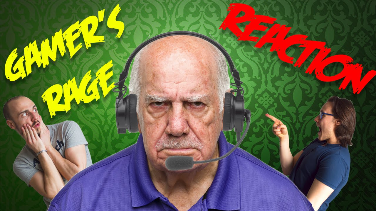 GAMER'S RAGE COMPILATION (REACTION) - YouTube