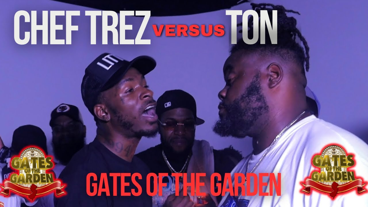 CHEF TREZ vs TON | RAP BATTLE | GATES of the GARDEN - YouTube