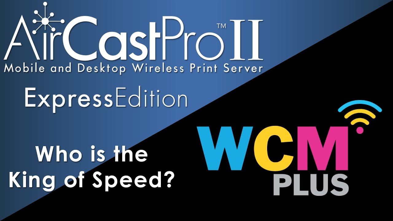 AirCastPro vs. WCM Plus: Who is the king of Speed? - YouTube