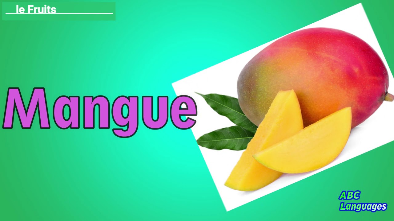 Fruit In French- Apprendre le français- Impara il Francese - YouTube