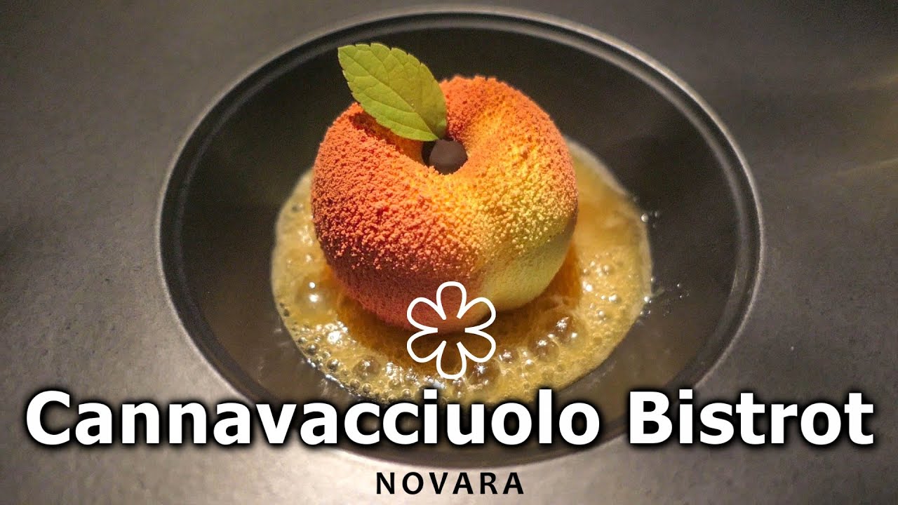 A cena al CANNAVACCIUOLO BISTROT di Novara, una stella Michelin ⭐ - YouTube
