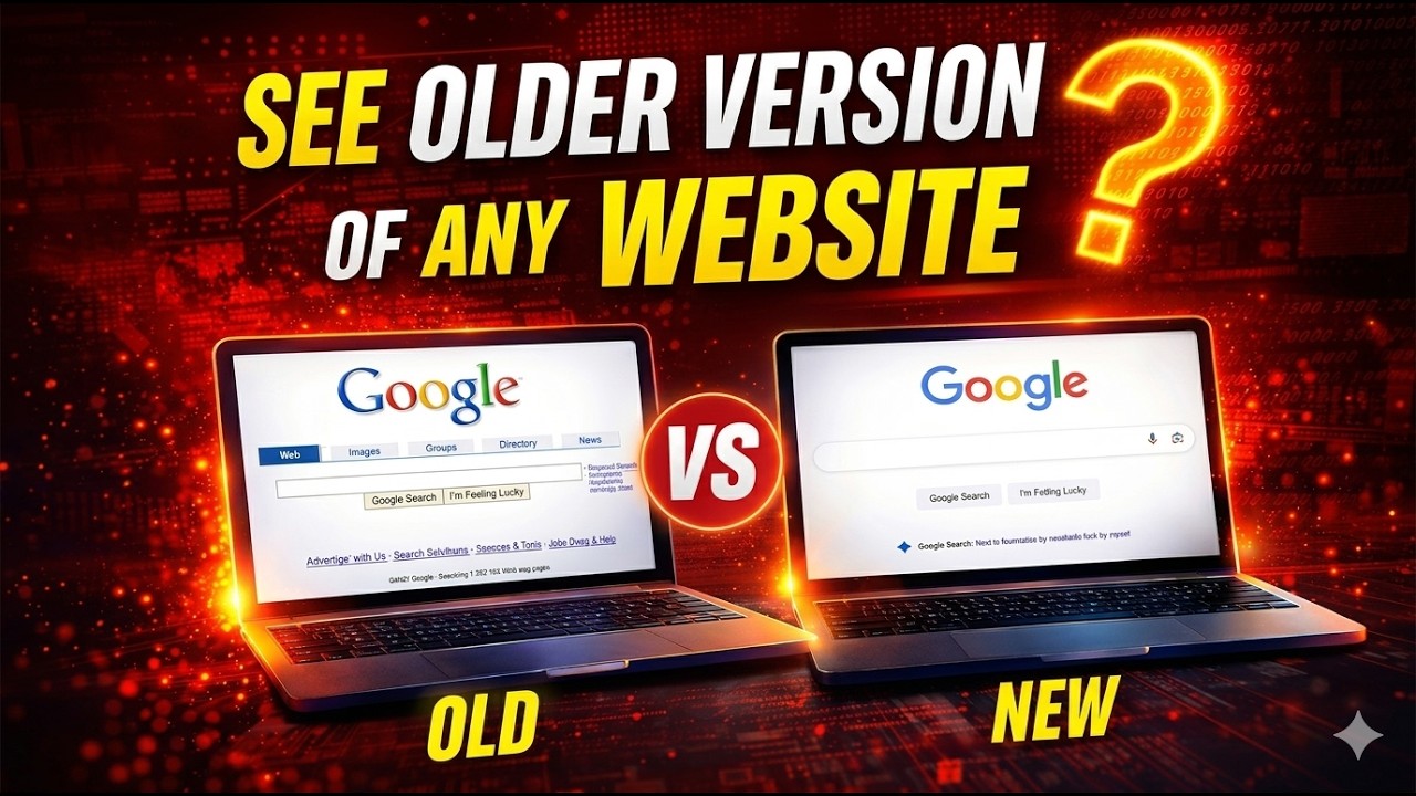 How to View Old Versions of Any Website (Free & Easy) - YouTube