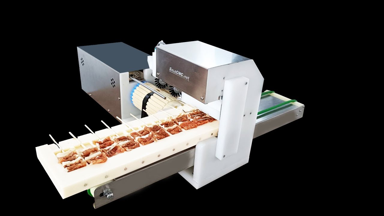 Automatic Skewer Machine - YouTube