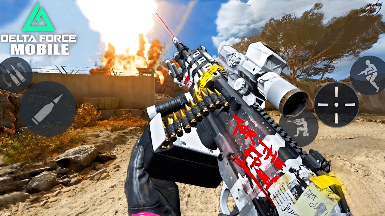 Delta Force Mobile – This M250 LMG Is STILL OP! Gameplay Season 5 - YouTube