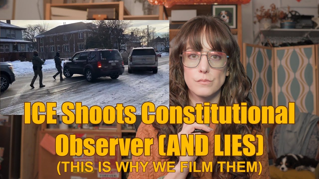 ICE Shoots Constitutional Observer and LIES ABOUT IT - YouTube