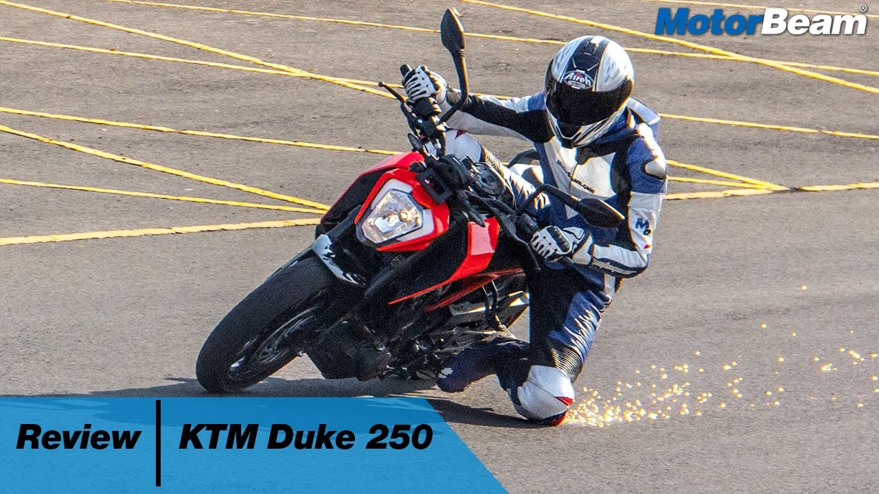 KTM Duke 250 Review - Detailed Test Ride | MotorBeam - YouTube