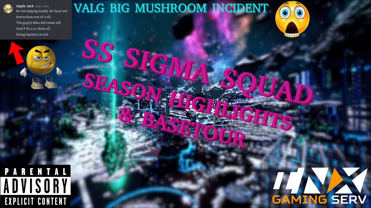 S.S Sigma Squad Basetour and Season Highlights | ARK INX BASETOUR CH5 ...